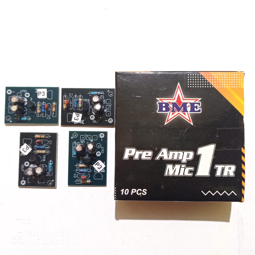 Jual KIT Pre Amp Mic 1 Transistor Pre Amp 1 TR BME | Shopee Indonesia