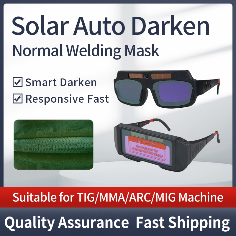 Jual Solar Auto Darkening Welding Mask Welding Helmet Eyes Goggle ...