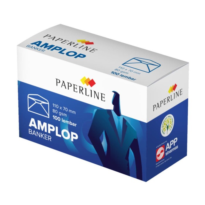 Jual Paperline Amplop Banker Mini PG 80 gsm - 70 x 110 mm ( 100 lembar ...