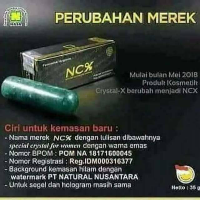 Jual CRYSTAL X (NCX) | Shopee Indonesia