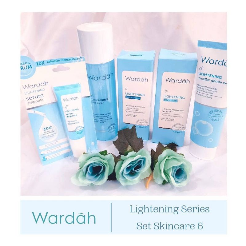 Jual Wardah Lightening Set Skincare Series | Shopee Indonesia