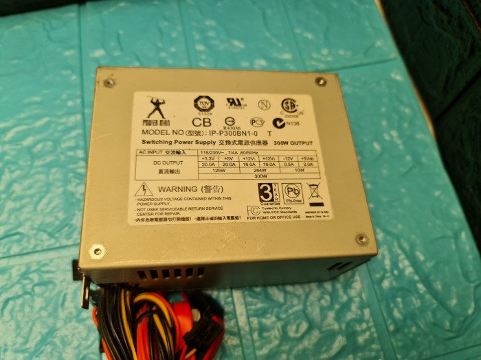 Jual PSU WIN IP-P300BN1-0 300W SFX 12V v3.01 Standard cables Power ...