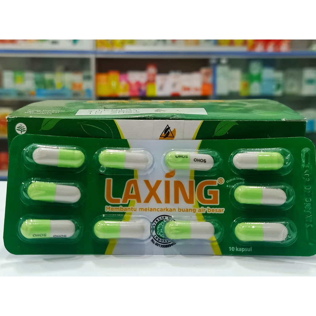 Jual Laxing 𝟏 𝐒𝐓𝐑𝐈𝐏 𝐈𝐒𝐈 𝟏𝟎 𝐊𝐀𝐏𝐒𝐔𝐋 - Obat untuk melancarkan BAB | Shopee ...