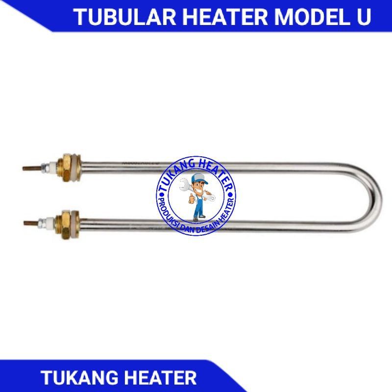 Jual Heater Tubular Heater U dia Pipa 11 mm x U 300 mm x 220 Volt x ...