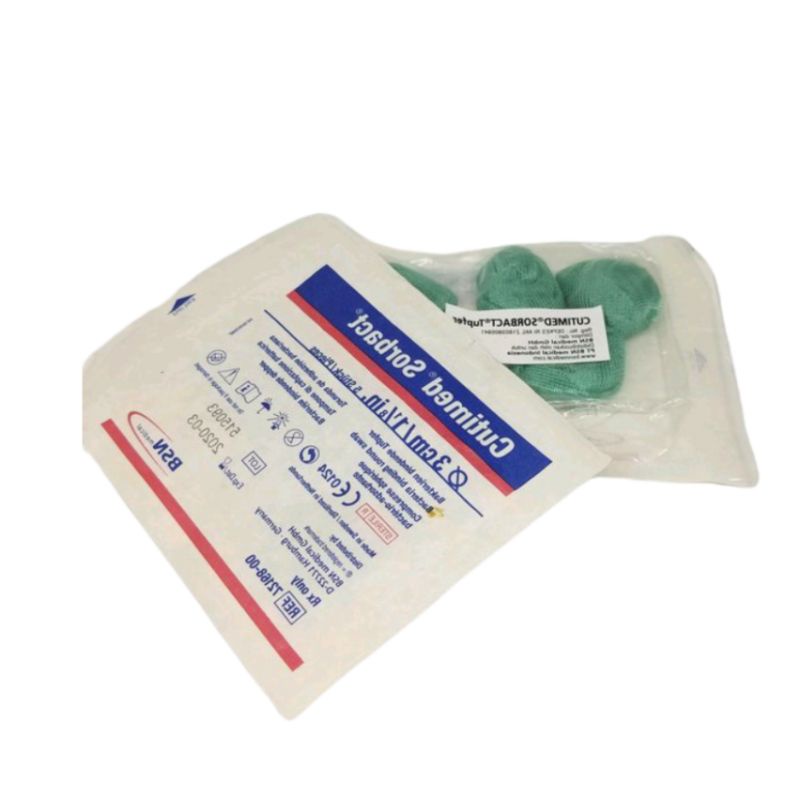 Jual Cutimed Sorbact Round Swab 3cm | cutimed sorbact tupfer 3cm ...