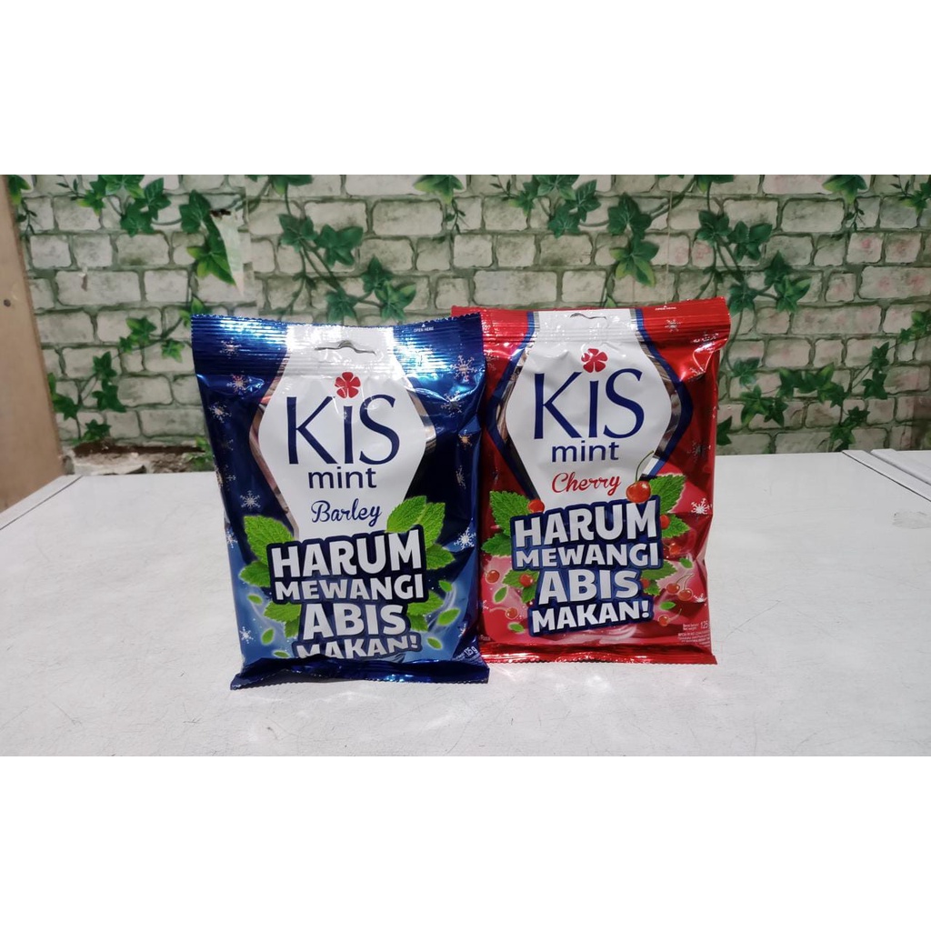 Jual Permen Kiss Mint Barley & Cherry 125gr | Shopee Indonesia