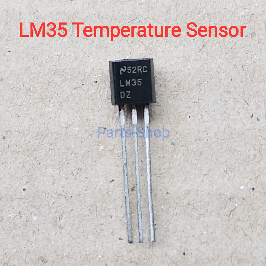 Jual LM35 LM 35 LM35DZ LM35CZ LM35CAZ Temperature Sensor Suhu TO-92 | Shopee Indonesia