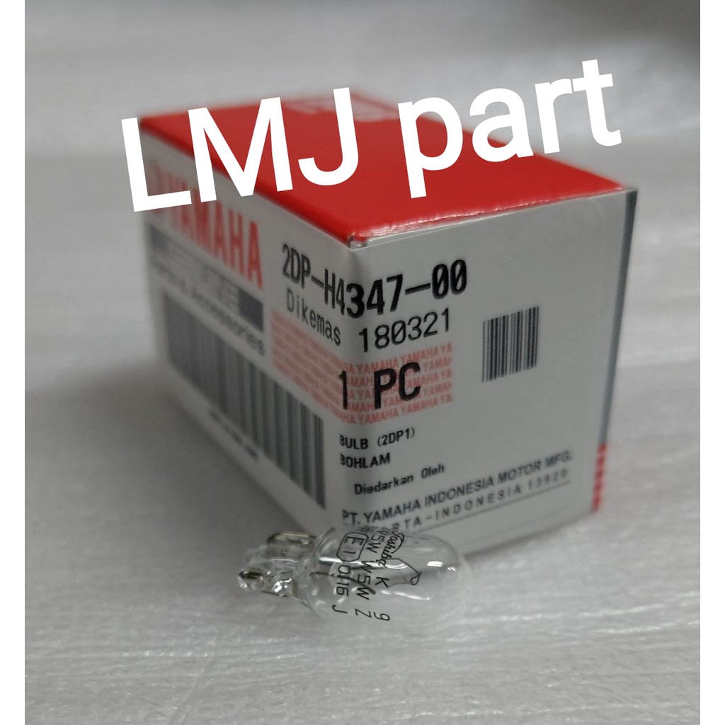 Jual BOHLAM LAMPU DEPAN 12V-5W NMAX N MAX OLD LEXI YGP 2DP-H4347-00 ...