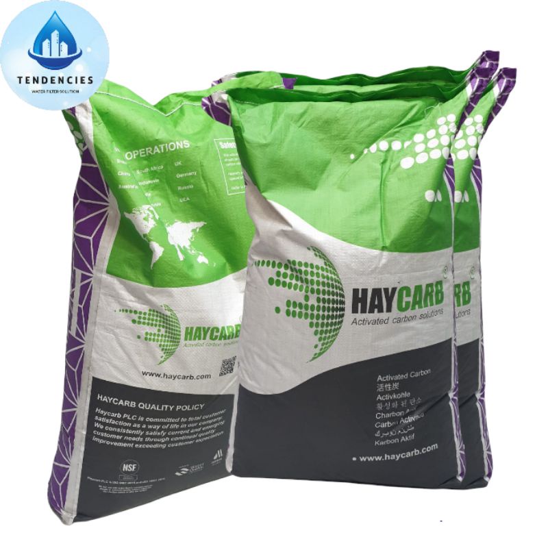 Jual KARBON AKTIF HAYCARB AKO 25 KG / CARBON AKTIVE HAYCARB / ACTIVATED ...