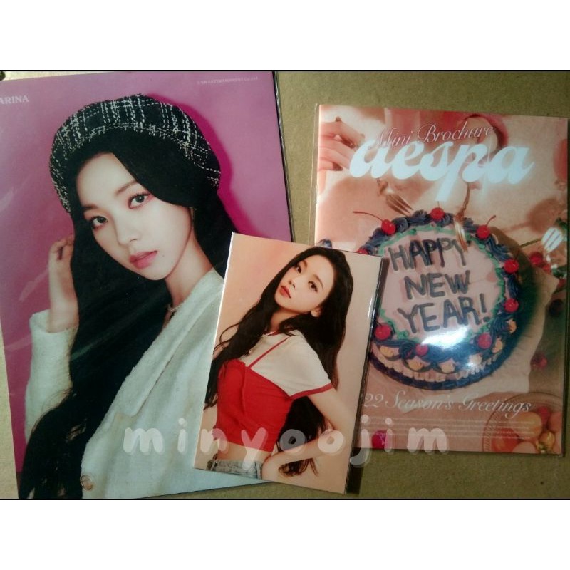 Jual A4 & Postcard set Karina & Mini Brochure Seasons Greetings 2022 ...