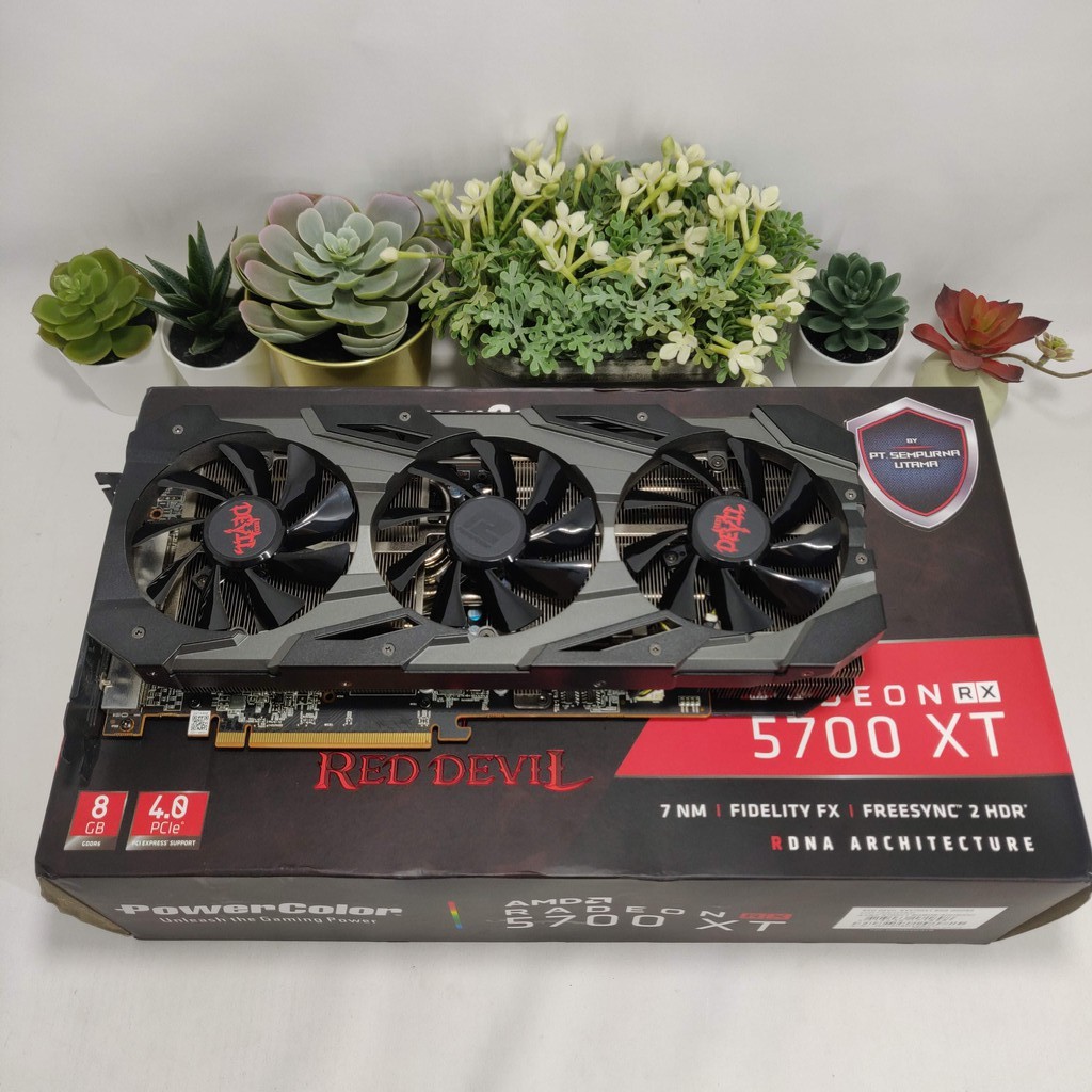 Jual Powercolor Red Devil AMD RX 5700XT 8GB DDR6 - 5700 XT - Power ...