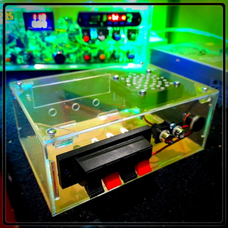 Jual Box Acrylic - Akrilik Power Amplifier / Box Universal Custom ...