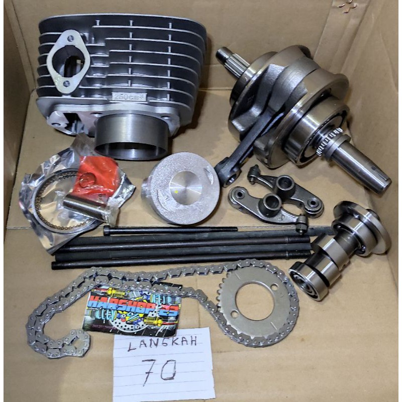 Jual Paket bore up strok up 250 cc tiger gl megapro | Shopee Indonesia