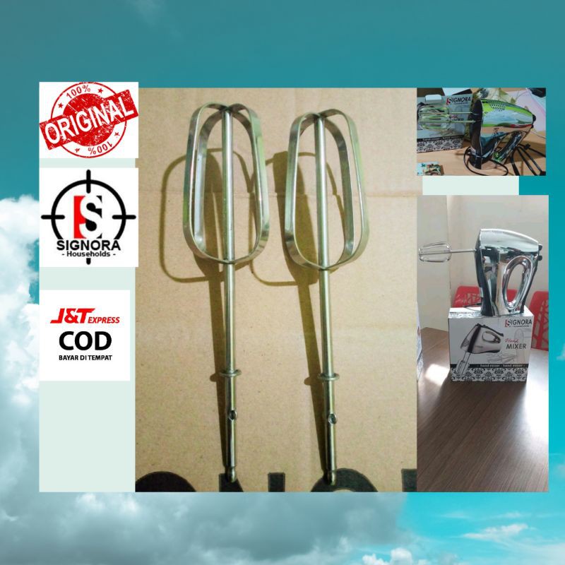 Jual Pengaduk Whisk Hand Mixer Signora Original | Shopee Indonesia