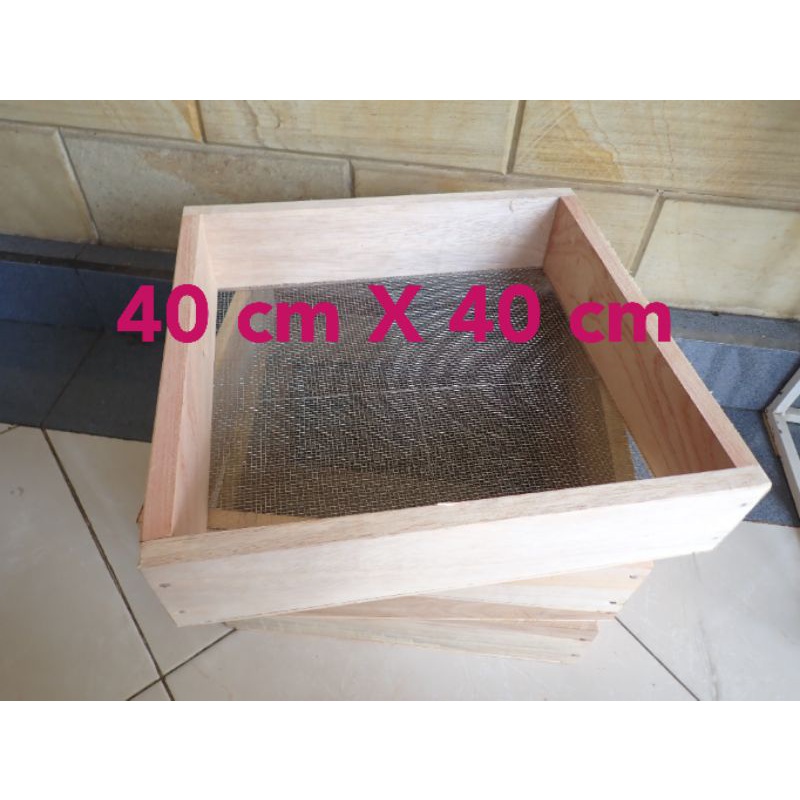 Jual Ayakan Pasir Semen Single 40X40 cm | Shopee Indonesia