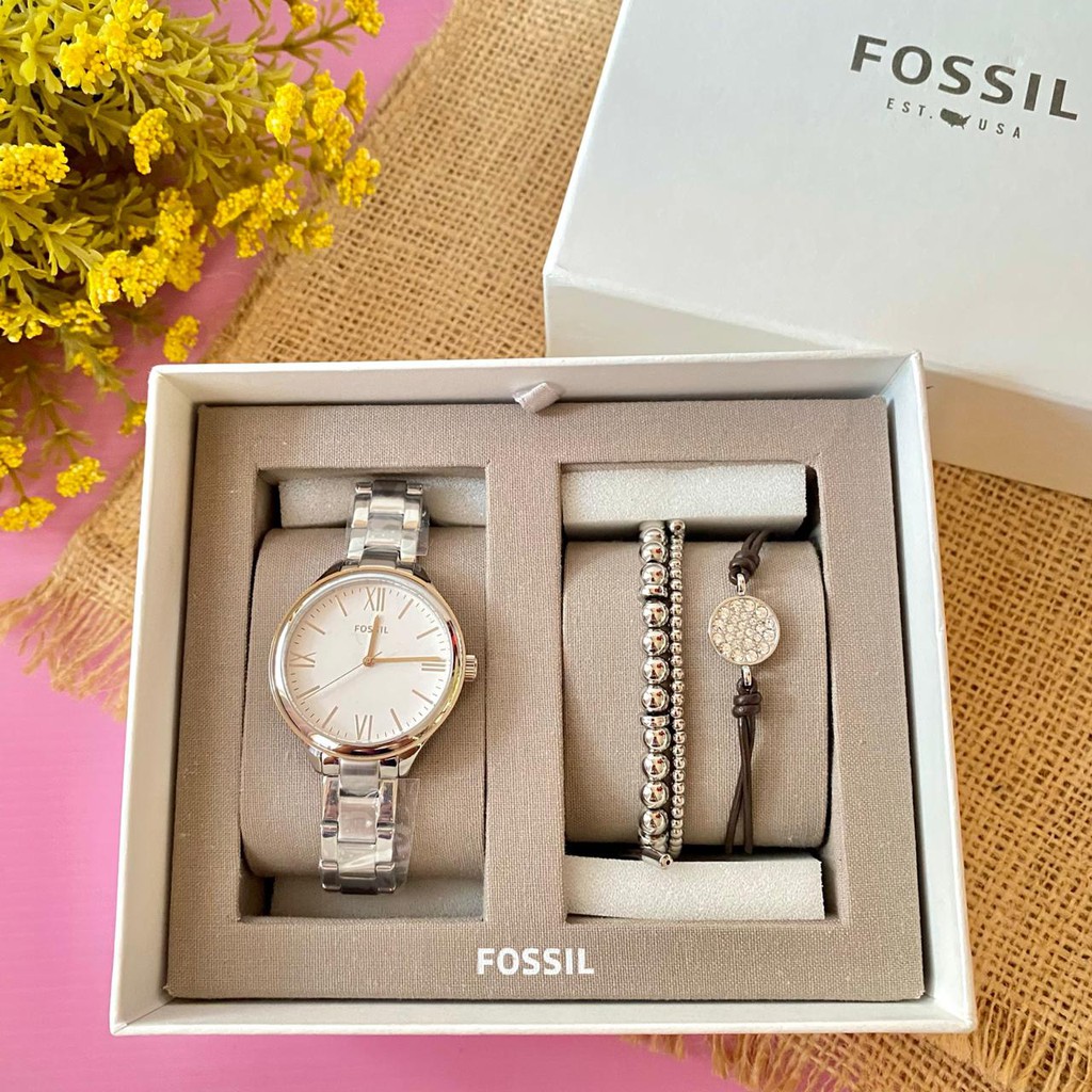 Jual JAM TANGAN SET Suitor Three-Hand Interchangeable Strap Box Set ...
