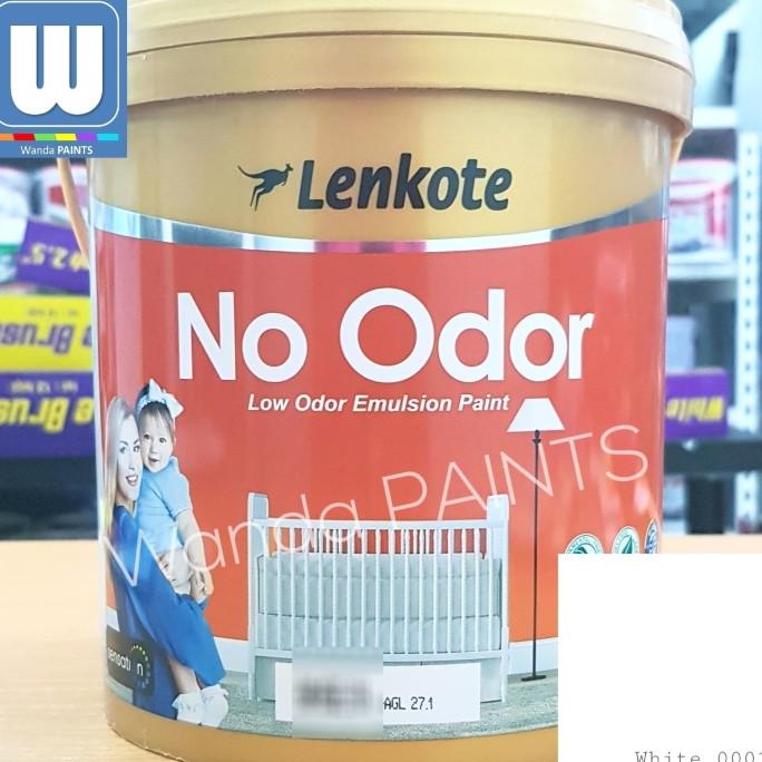 Jual LENKOTE NO ODOR Putih 0001 (2.5 liter) Cat Tembok Kamar Anak ...