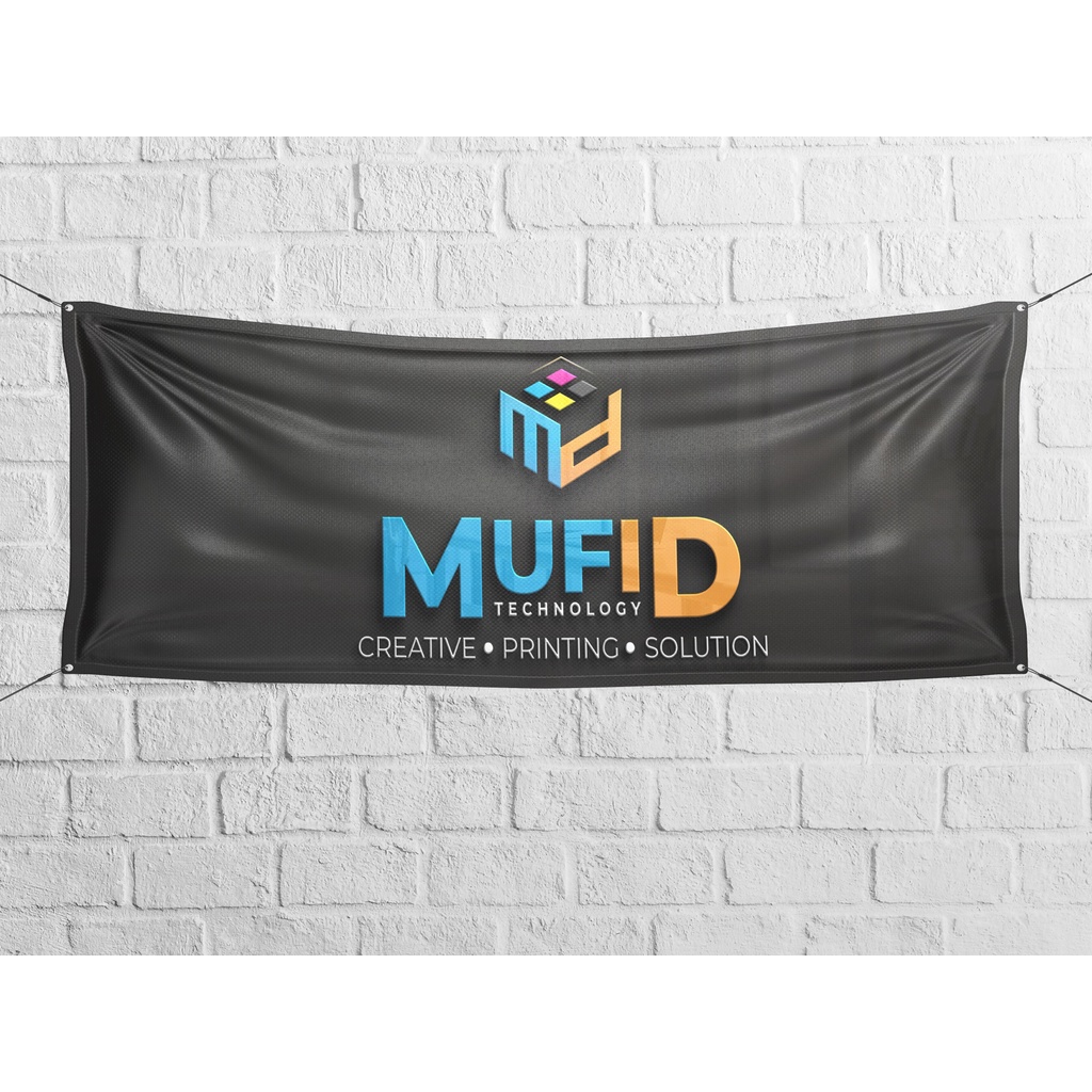 Jual Cetak Banner / Spanduk CUSTOM Bahan Korea 440 GSM | Shopee Indonesia