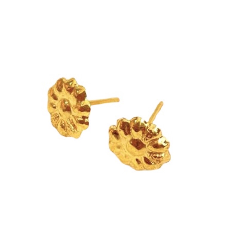 Jual Anting Tusuk Emas Muda Model Bunga Matahari 1/2 Gram Anak dan ...