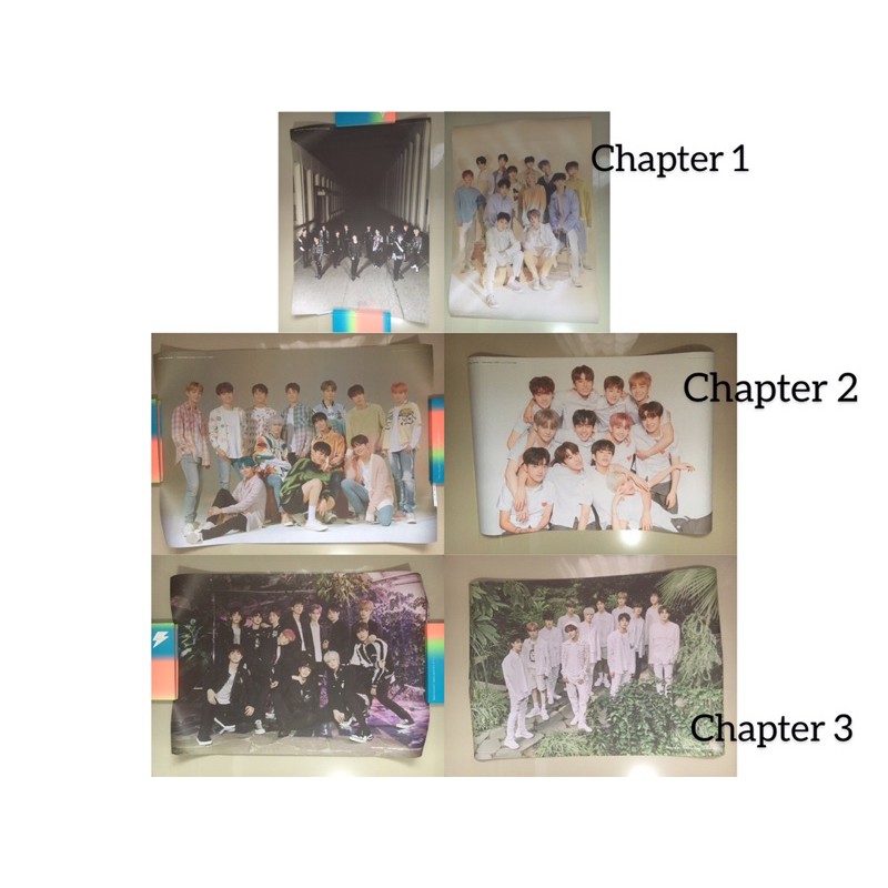 Jual poster treasure the first step chapter 1, 2, 3 official | Shopee ...