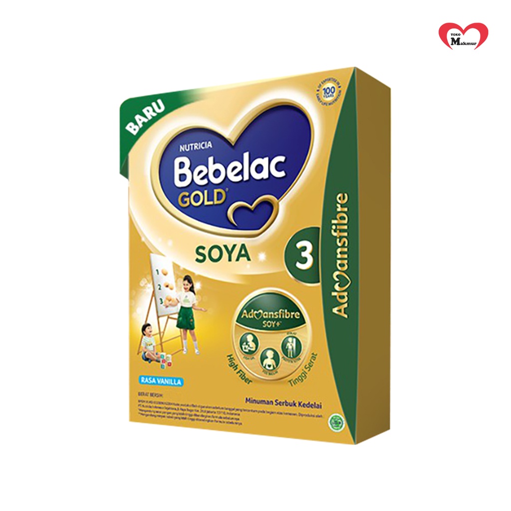 Jual Bebelac Gold Soya 3 VA 360gr//TOKO MAKMUR DUKUH KUPANG | Shopee Indonesia