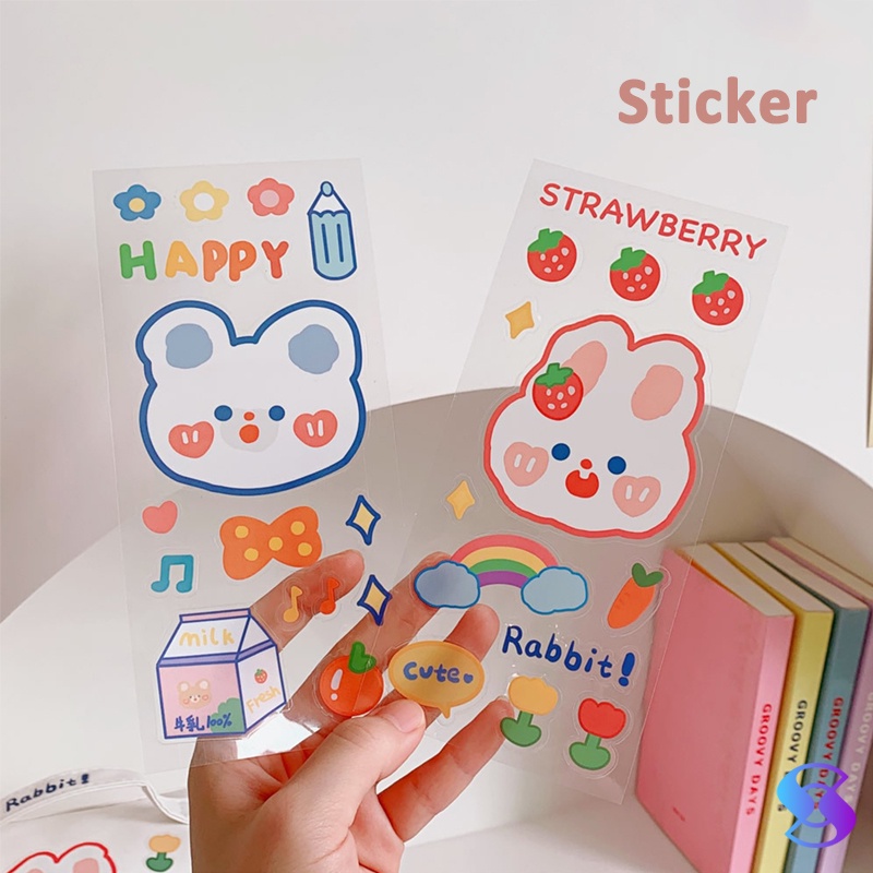 Jual Cute Sticker/ Sticker Momo Aesthetic Stiker Buku Diary Tumbr Botol ...