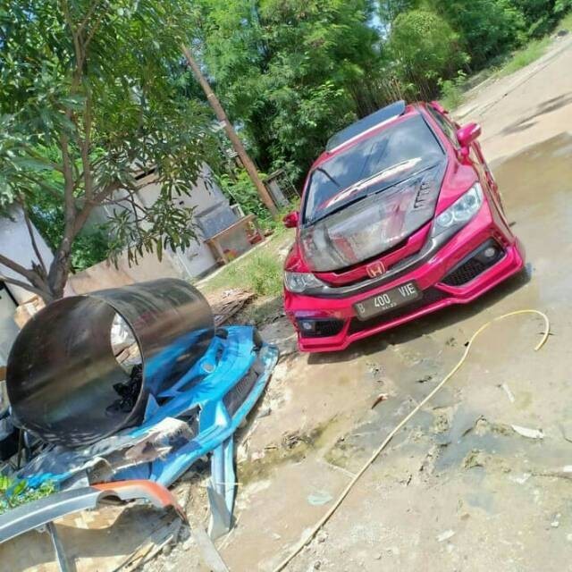 Jual BEMPER BODYKIT CIVIC FD BARONGSAI PAKET LENGKAP BODY KIT | Shopee Indonesia