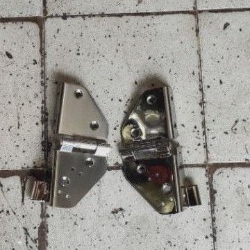 Jual engsel frem frame kaca Jeep CJ7 wrangler YJ stainless | Shopee ...