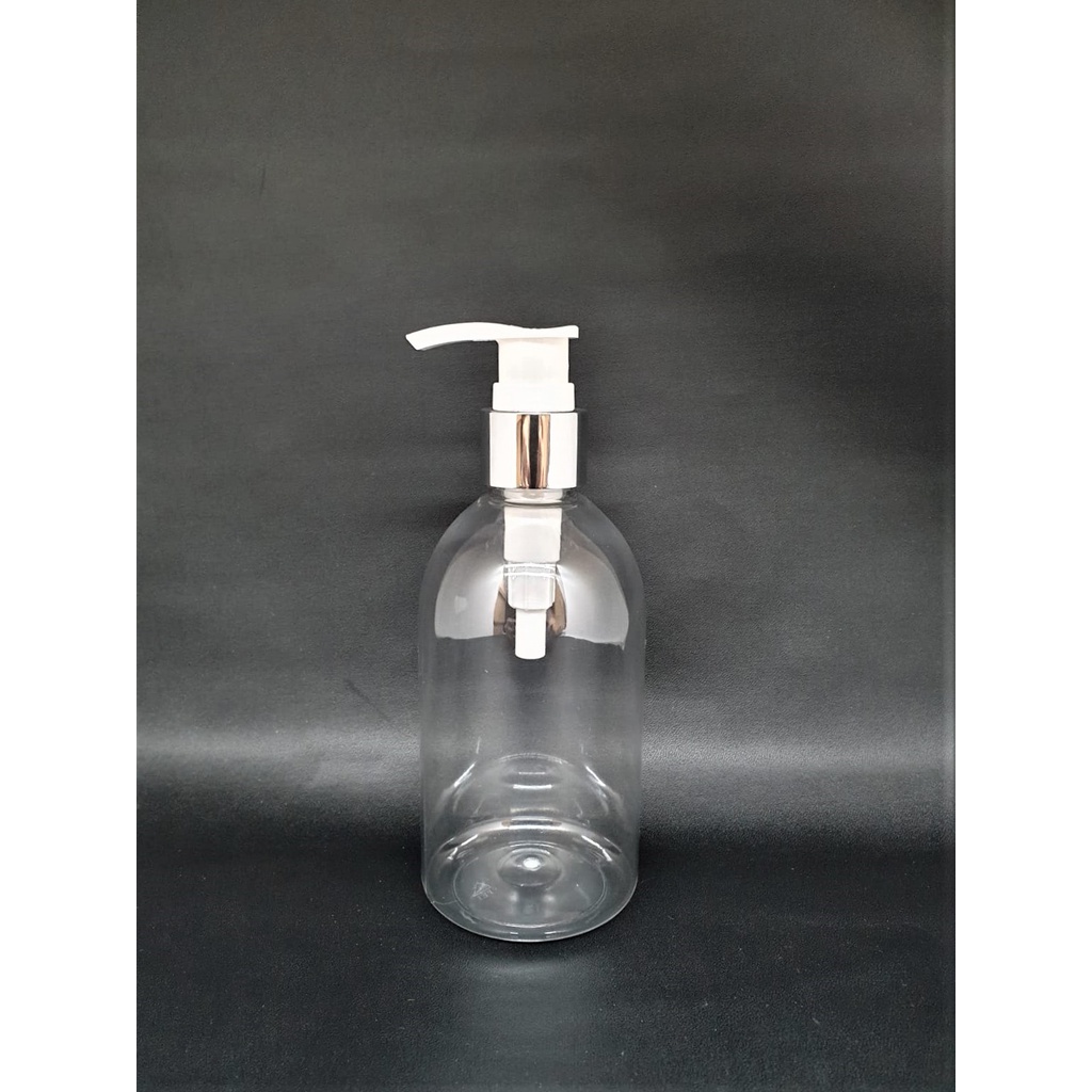 Jual BOTOL 250ML PUMP GOLD / BOTOL PLASTIK 250ML OVAL BENING / BOTOL ISI ULANG SABUN SHAMPOO ...