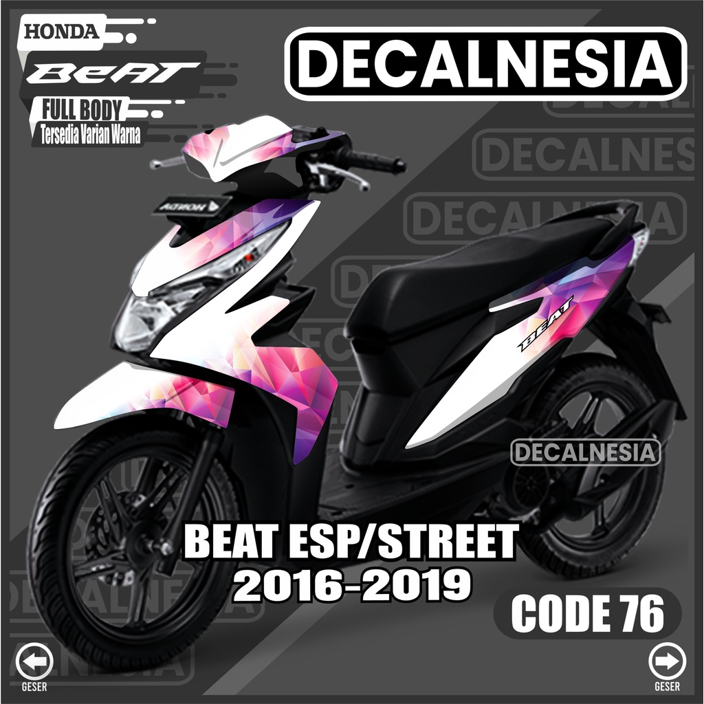 Jual Decal Beat Esp 2016 2017 2018 2019 Full Body Stiker Street Variasi ...