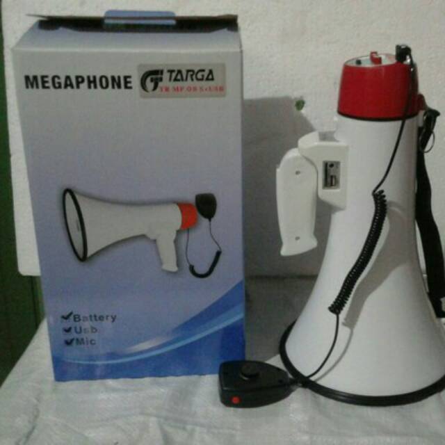 Jual TOA MEGAPHONE TARGA TR MP 09S MURAH KUALITAS BAGUS | Shopee Indonesia