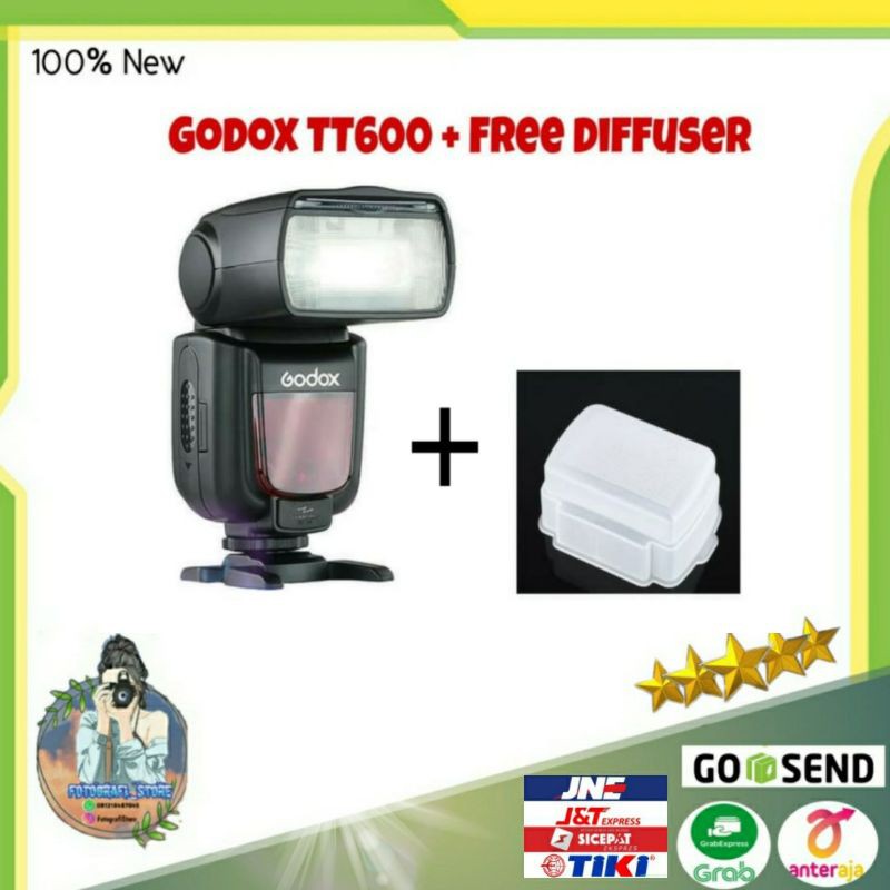 Jual Speedlite Flash Godox TT600 TT 600 Universal Free Diffuser ...