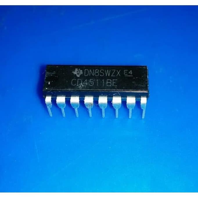 Jual New Ic Cd4511 Bcd To 7 Segment Decoder Driver Cd 4511 | Shopee ...