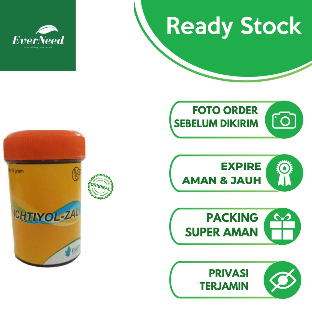 Jual SALEP GATAL Ichtiyol Zalf | Salep Hitam 15gr | Shopee Indonesia