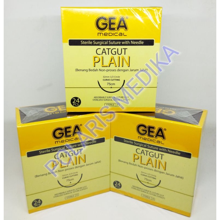 Jual PLAIN CATGUT BOX / Benang Suture Hecting | Shopee Indonesia