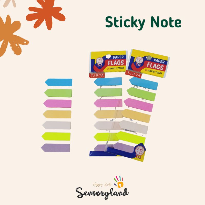 Jual Sticky Notes Post it paper flags | Shopee Indonesia
