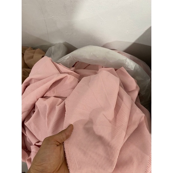 Jual Kain Waffle Uniqlo Premium MIX | Shopee Indonesia