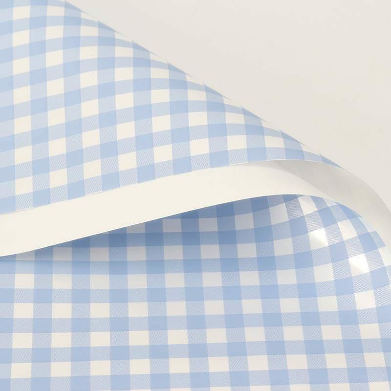 Jual Kertas Buket Motif Kotak-kotak Flower Wrapping Paper Square ...