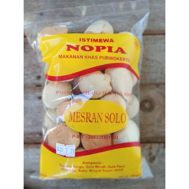 Jual KUE NOPIA MESRAN KEMASAN 400GRAM NOPIA ISI GULA MERAH OLEH OLEH ...