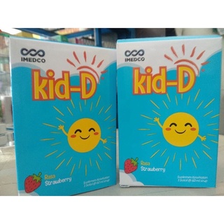 Jual Kid-D Kid D - Vitamin D3 400 IU Anak Strawberry Sirup Kids 60 ml ...