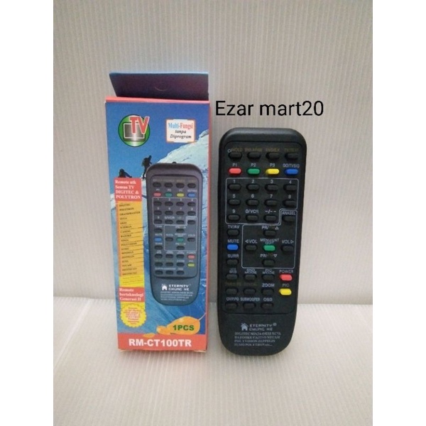Jual REMOTE TV POLYTRON DIGITEC/MINIMAX NINJA | Shopee Indonesia