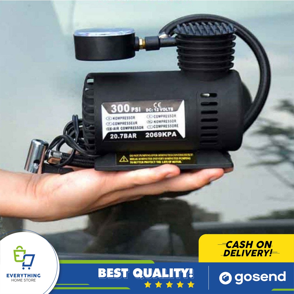 Jual OTOHEROES Mini Heavy Duty Air Compressor DC 12V ORIGINAL EHS ...
