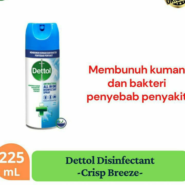 Jual dettol detol desinfektan desifektan desifectan spray 225 ml 450 ml ...