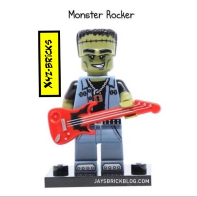 Jual LEGO S14 Minifigures No. 12 - Monster Rocker | Shopee Indonesia