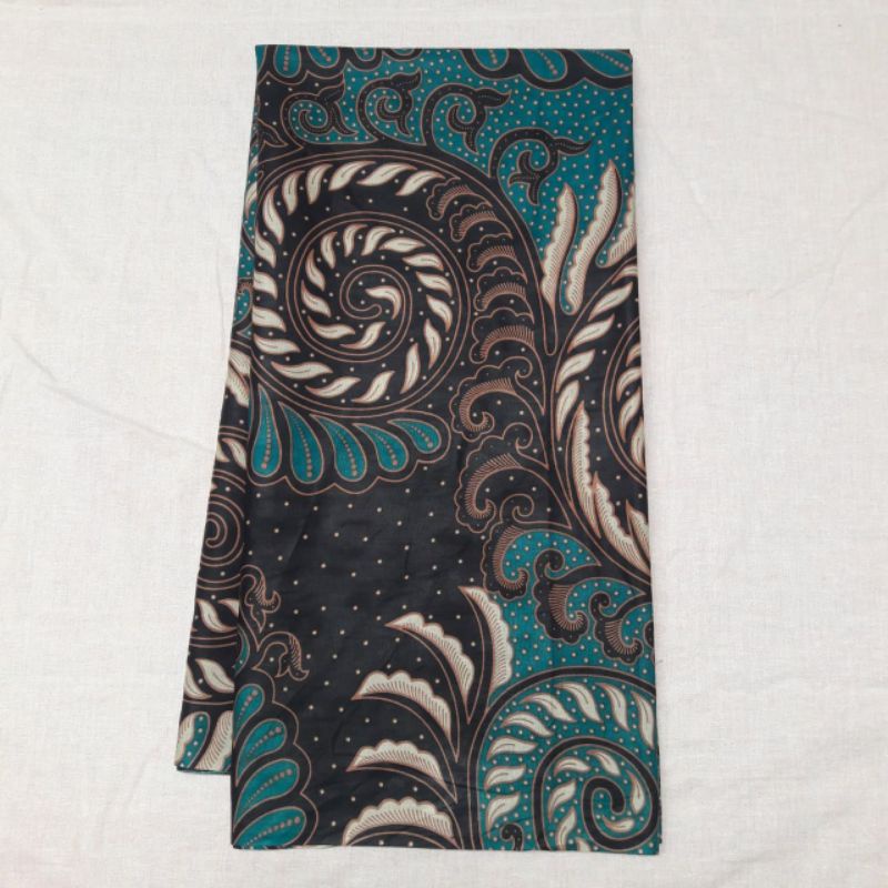 Jual KAIN BATIK WARNA HIJAU IJO BATIK PRINT TOSCA SERAGAM BRIDESMAID ...
