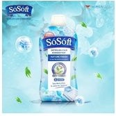 Jual SOSOFT Liquid Detergent Fresh Bottle 750ml | Shopee Indonesia