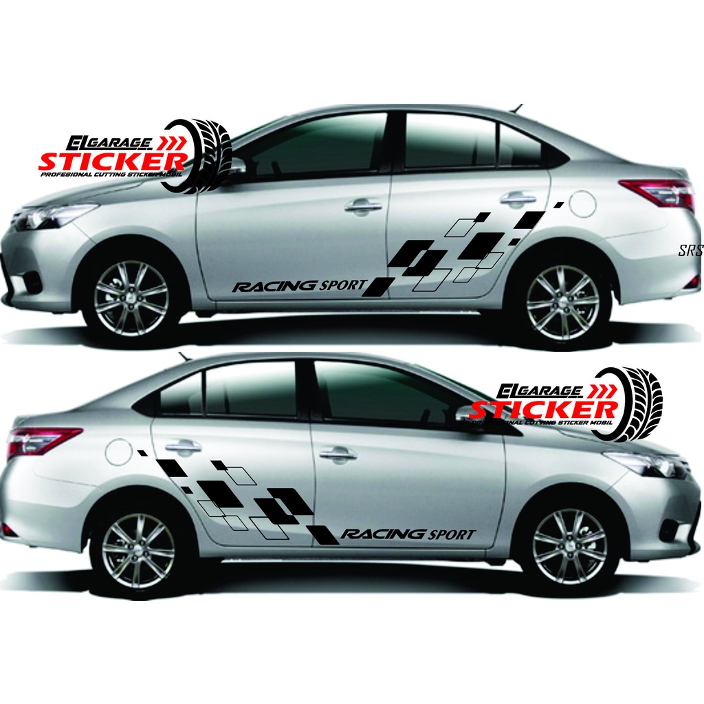 Jual Stiker mobil sedan stiker mobil stripping racing sport stiker ...