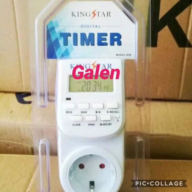 Jual Timer Digital King Star Timer khusus AC/PLN kontak listrik ...