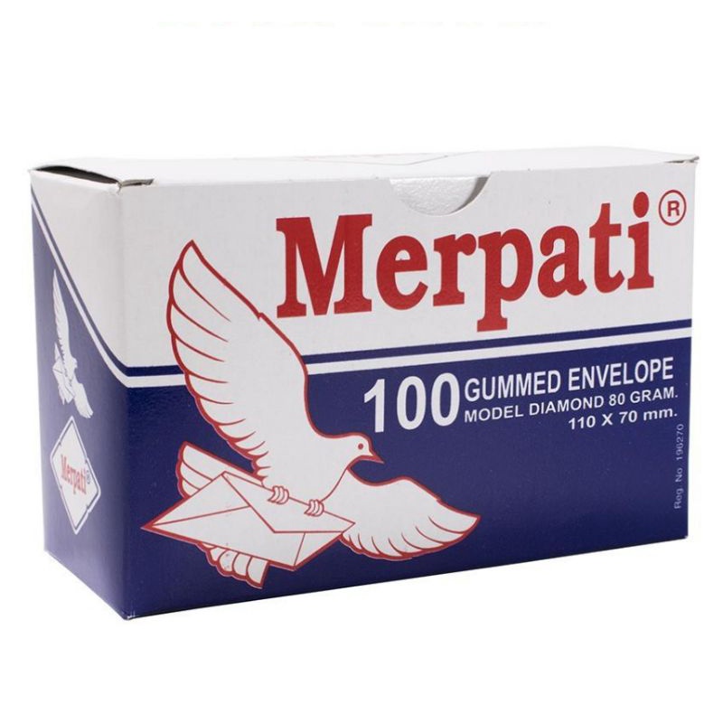 Jual AMPLOP MINI KECIL MERPATI 80 GRAM 100 LEMBAR | Shopee Indonesia