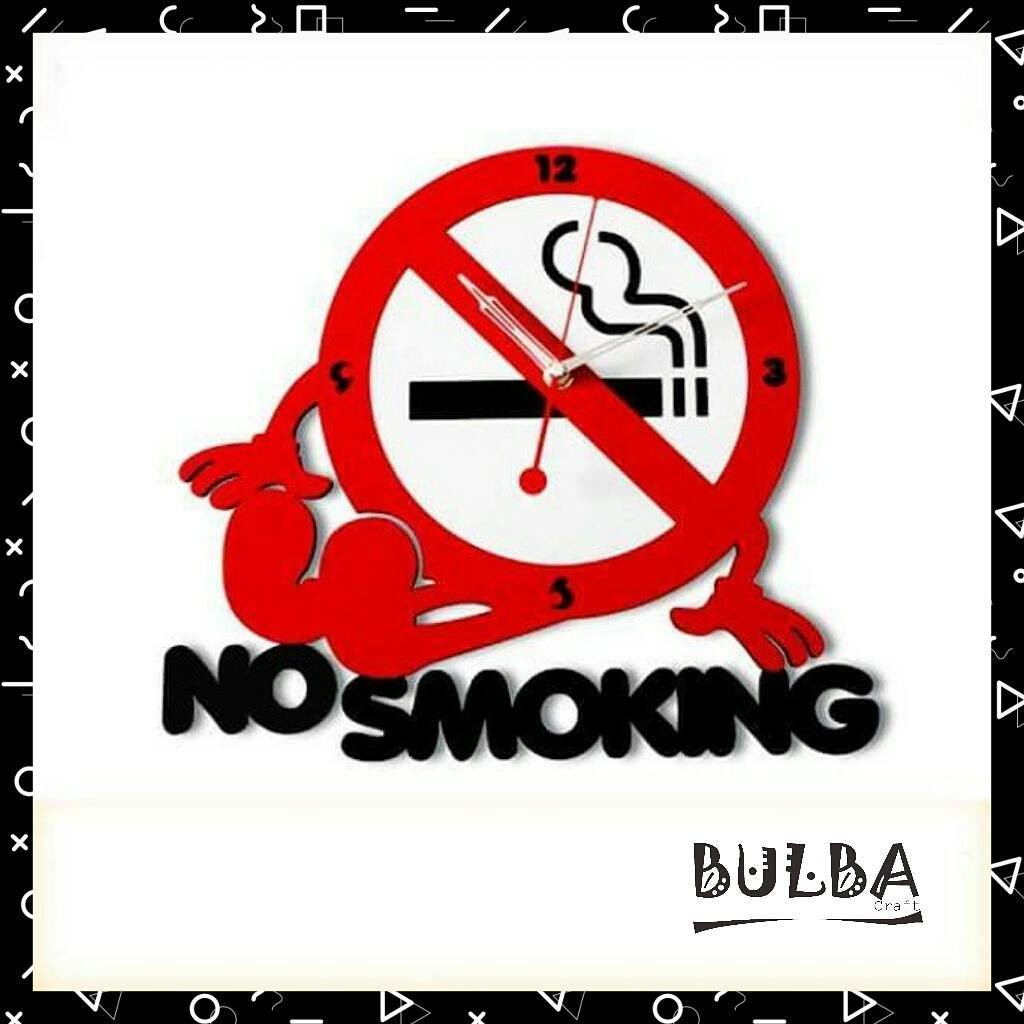 Jual Custom Clock No Smoking | Shopee Indonesia
